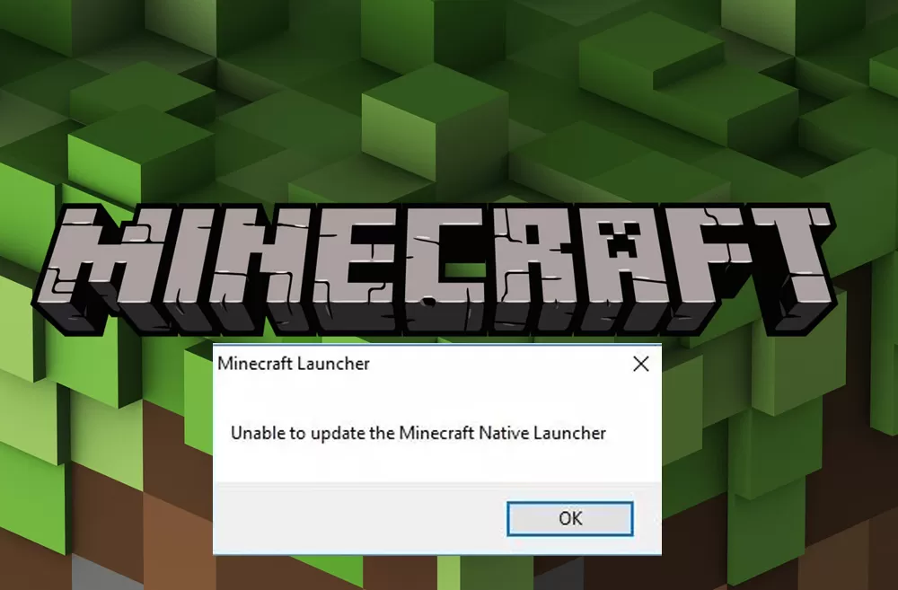 Solusi Mengatasi Error "Unable to Update Minecraft Native Launcher ...